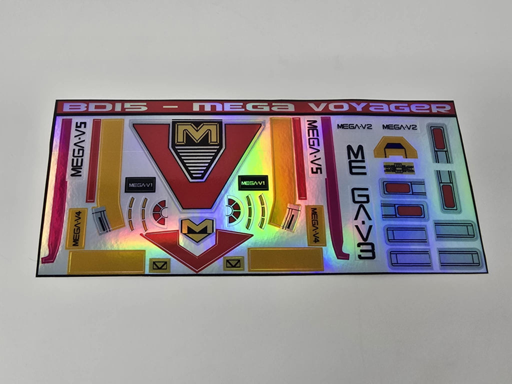 Mega Voyager Labels – BD15 Decals & Props