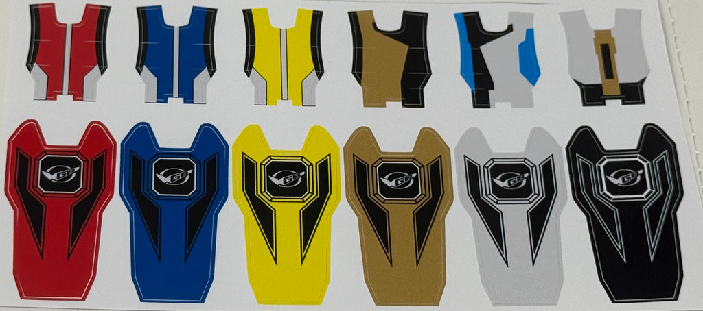 BOJ Ranger Key Labels - 036 - Go-Busters – BD15 Decals & Props