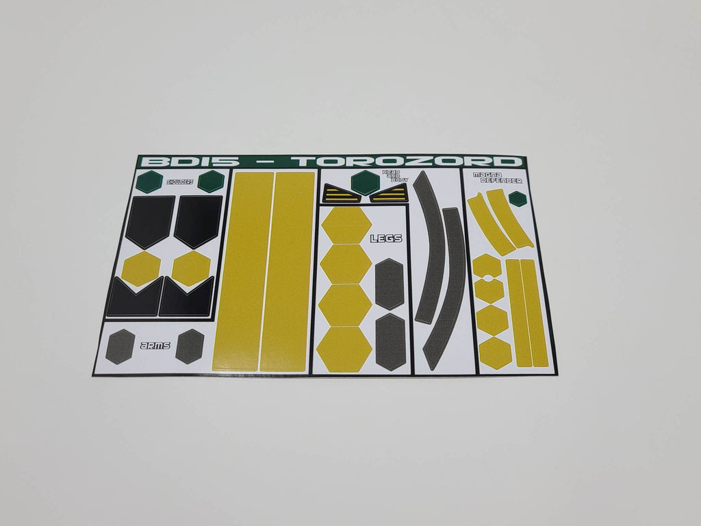 Torozord Labels – BD15 Decals & Props