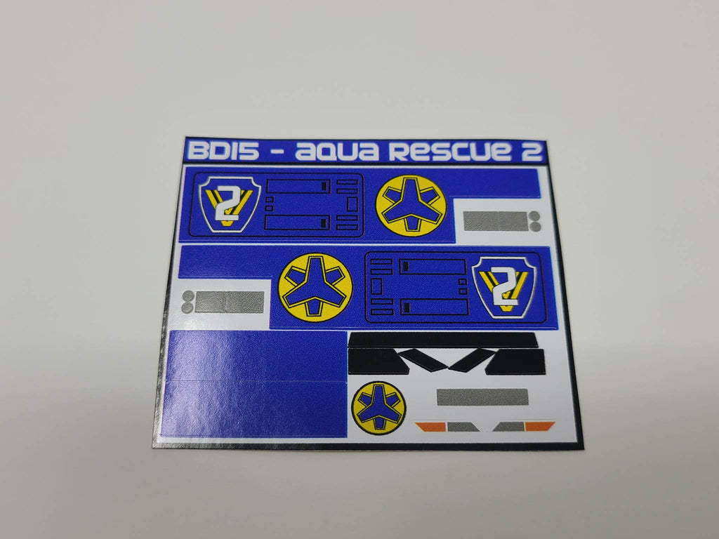 Lightspeed Megazord Labels – BD15 Decals & Props