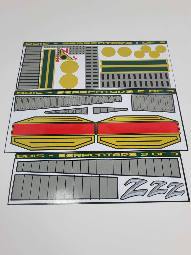 Serpentera Labels* – BD15 Decals & Props