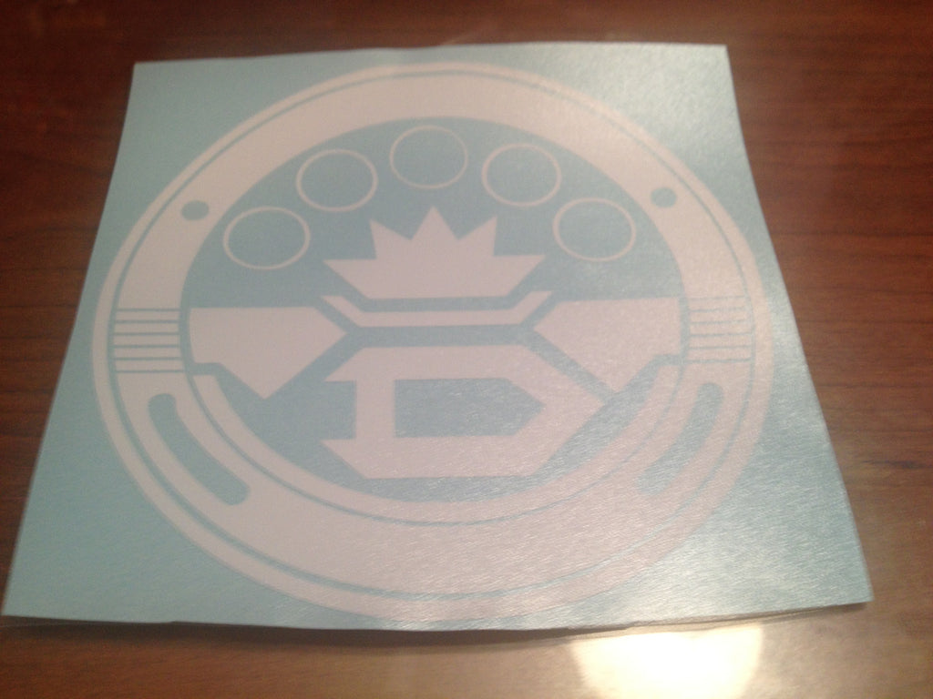 Dynaman Symbol Decal – BD15 Decals & Props