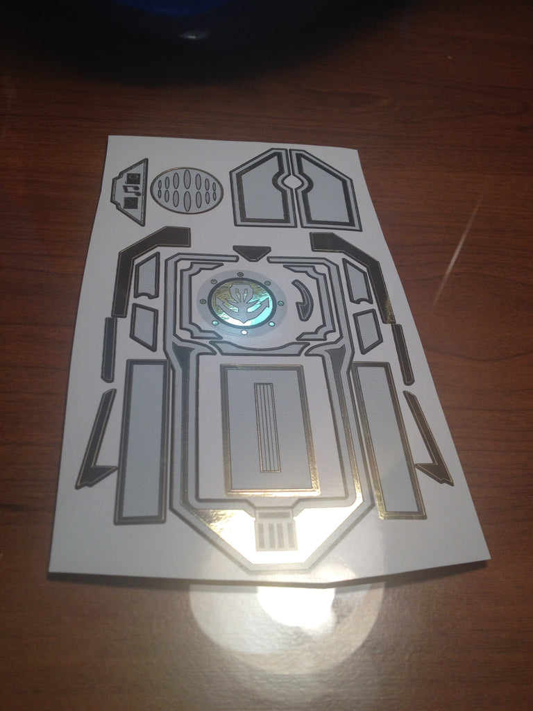 Custom Silver Legendary Morpher Labels – BD15 Decals & Props