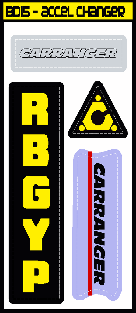 Accel Changer Labels – BD15 Decals & Props